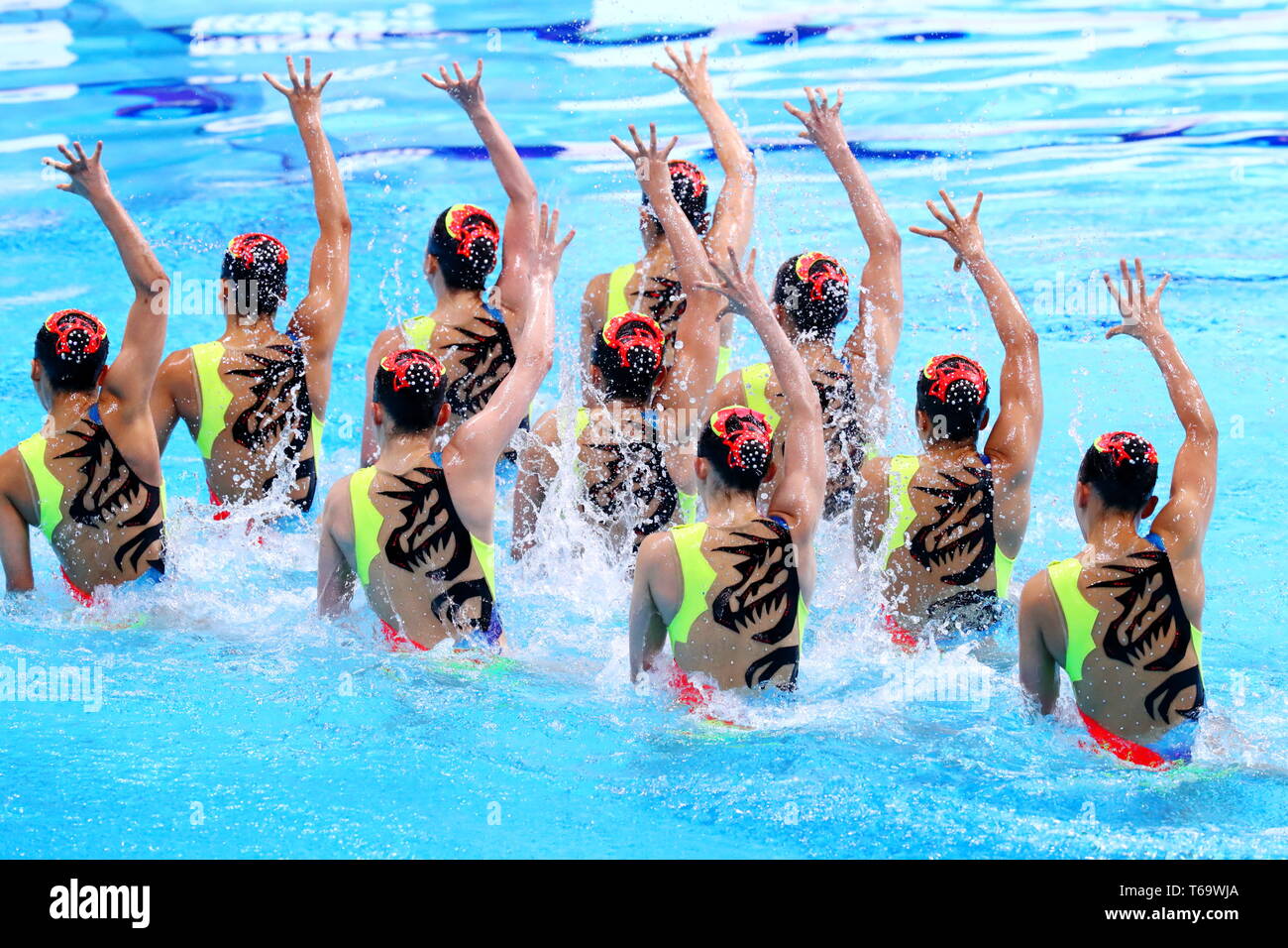 Japan team group (JPN), APRIL 29, 2019 Artistic Swimming : The 95th ...