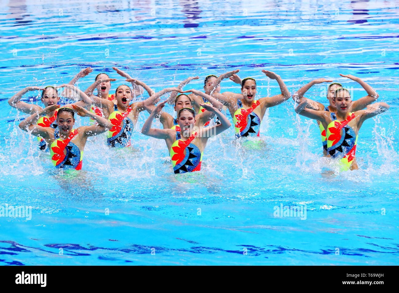Japan team group (JPN), APRIL 29, 2019 Artistic Swimming : The 95th ...