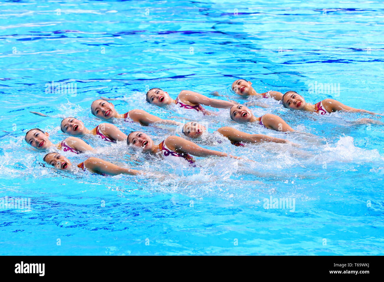 Japan team group (JPN), APRIL 29, 2019 Artistic Swimming : The 95th ...
