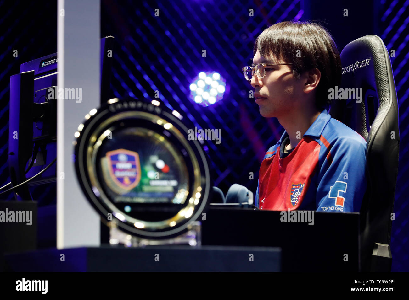 Tokyo, Japan. 29th Apr, 2019. Ccv eSports : eJ.League Final round Final ...