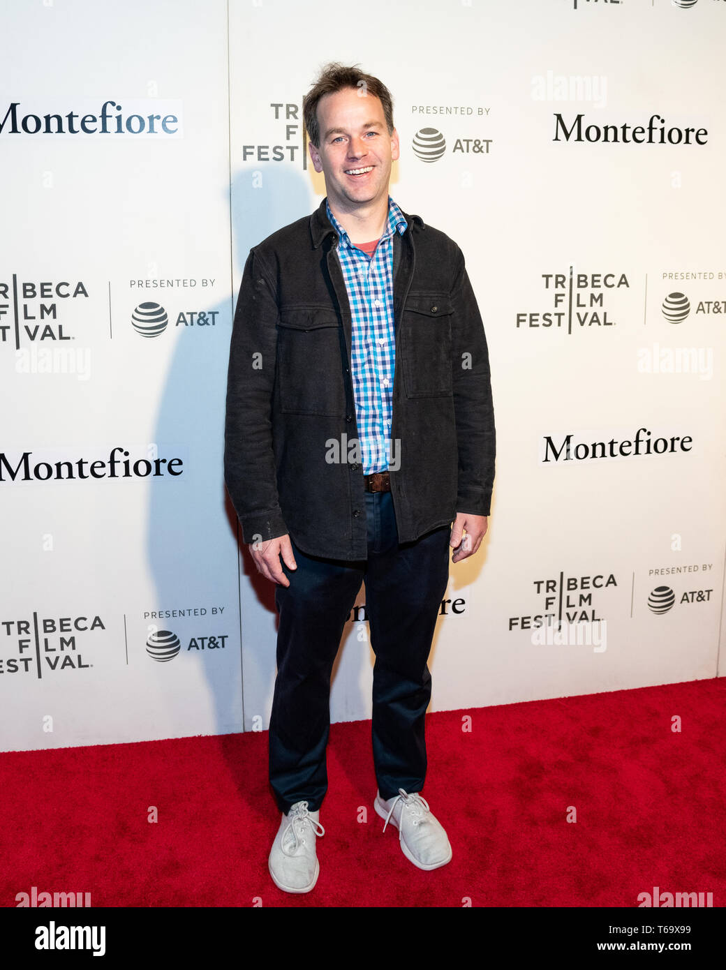 Mike Birbiglia on the red carpet for "Tribeca Talks - Storytellers ...