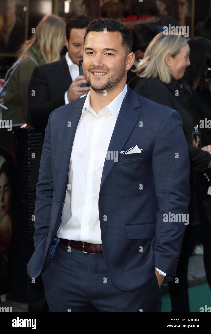 Dan Finlay on the red carpet at the Tolkien UK Premiere at the Curzon Mayfair Stock Photo - Alamy
