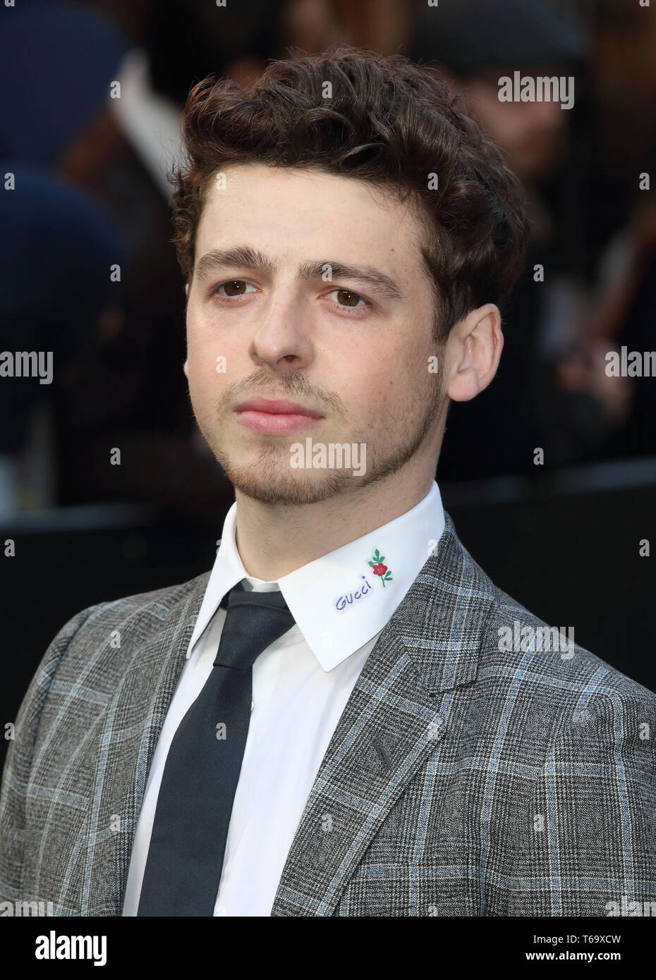 Anthony Boyle on the red carpet at the Tolkien UK Premiere at the ...