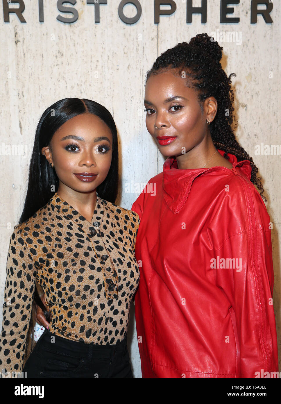 West Hollywood, Ca. 29th Apr, 2019. Skai Jackson, Kiya Cole, at the ...