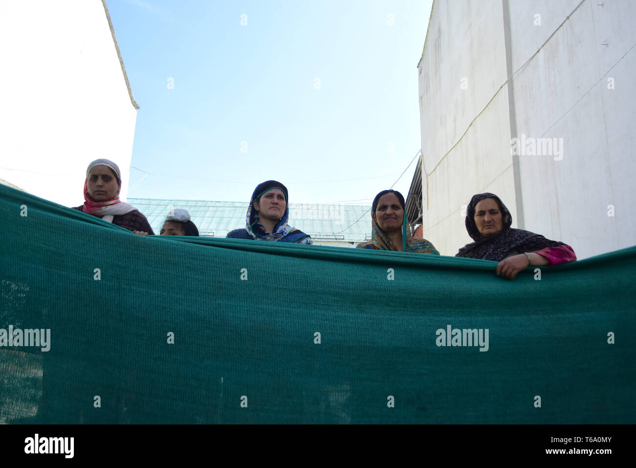 Indian voting polling booth hi-res stock photography and images - Alamy