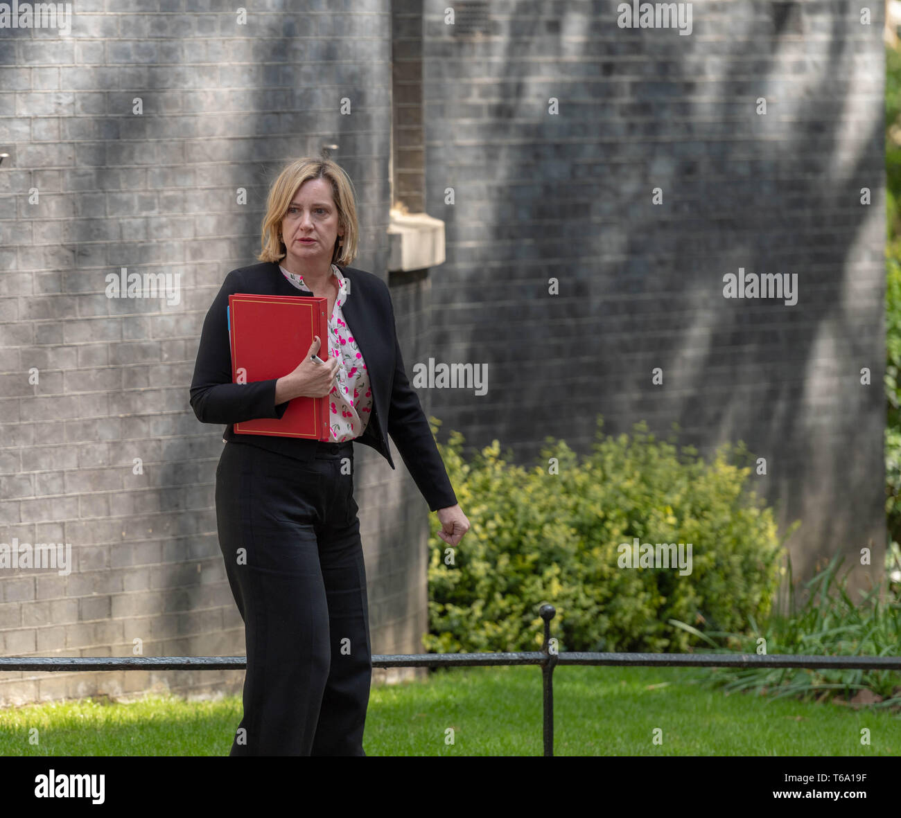 Work and pensions secretary amber rudd leaves downing street hi-res ...