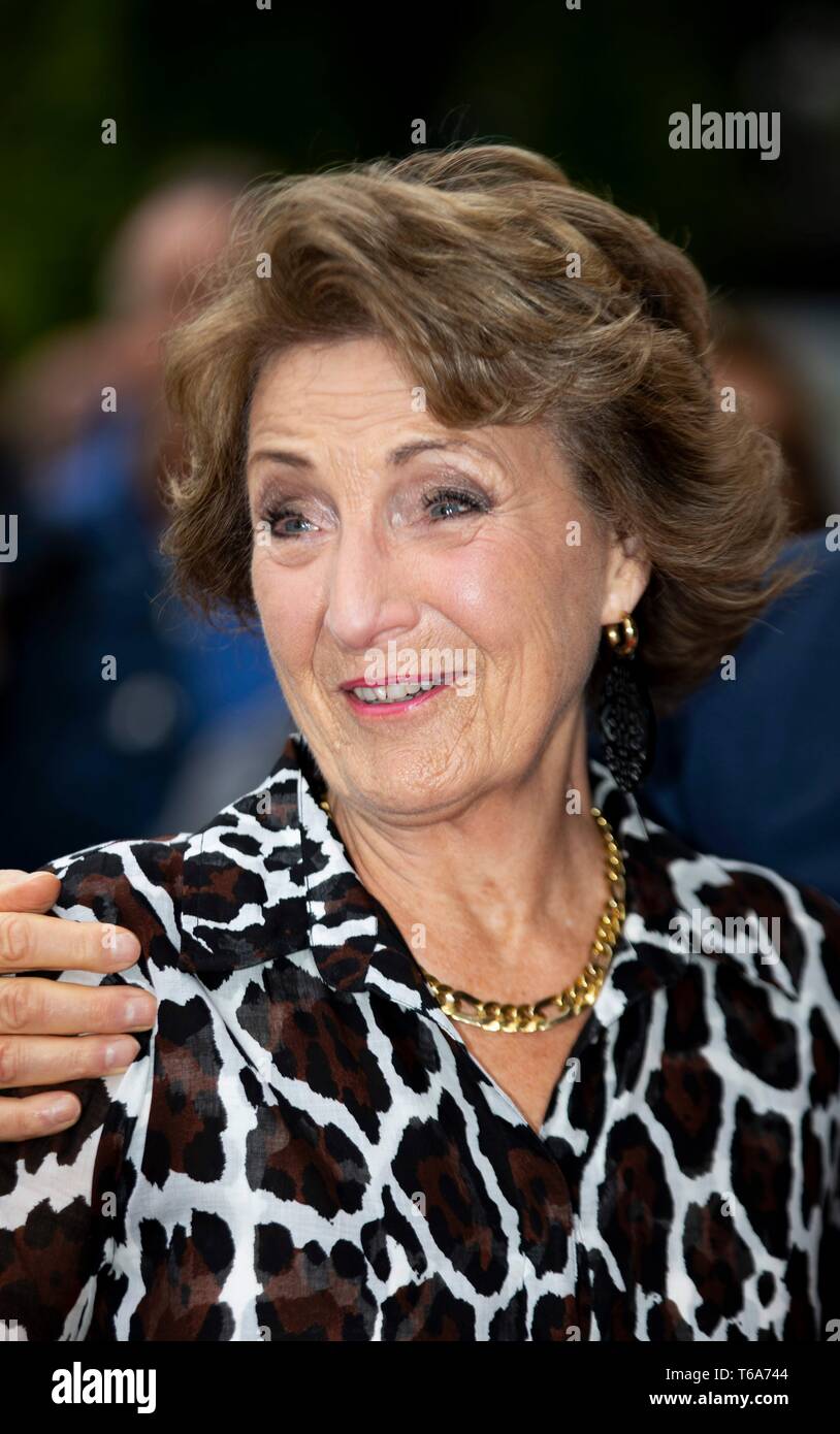 Princess Margriet of The Netherlands arrives at Theater Figi in Zeist ...