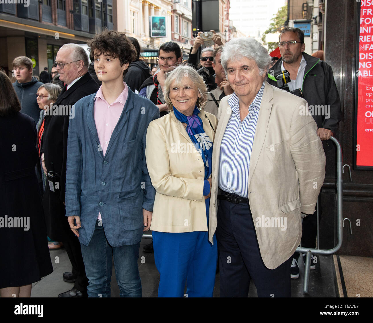 London, UK. 30th Apr, 2019. Tom Conti and Kara Wilson attend the ‘Man ...