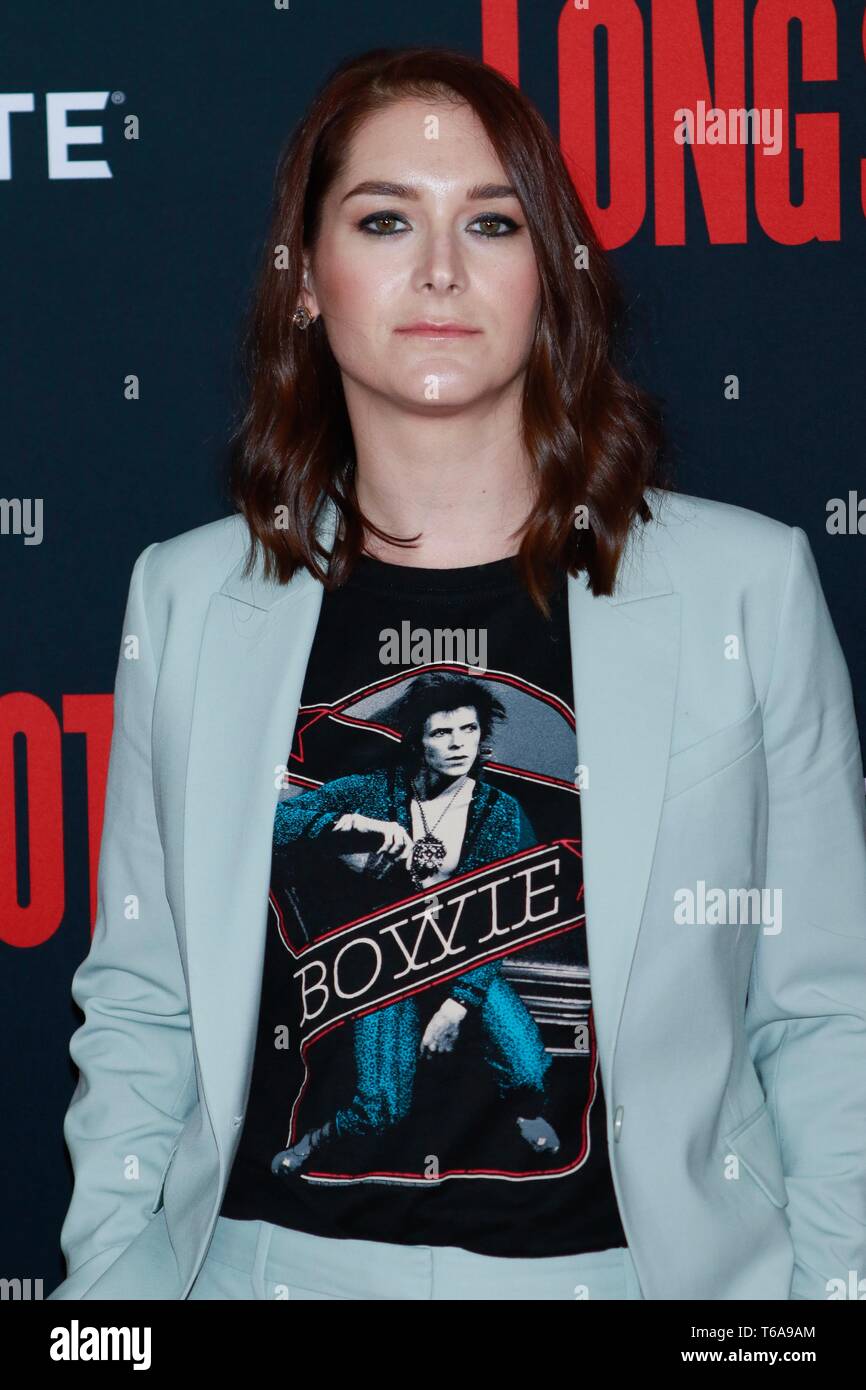New York, NY, USA. 30th Apr, 2019. Liz Hannah at the New York Premiere ...