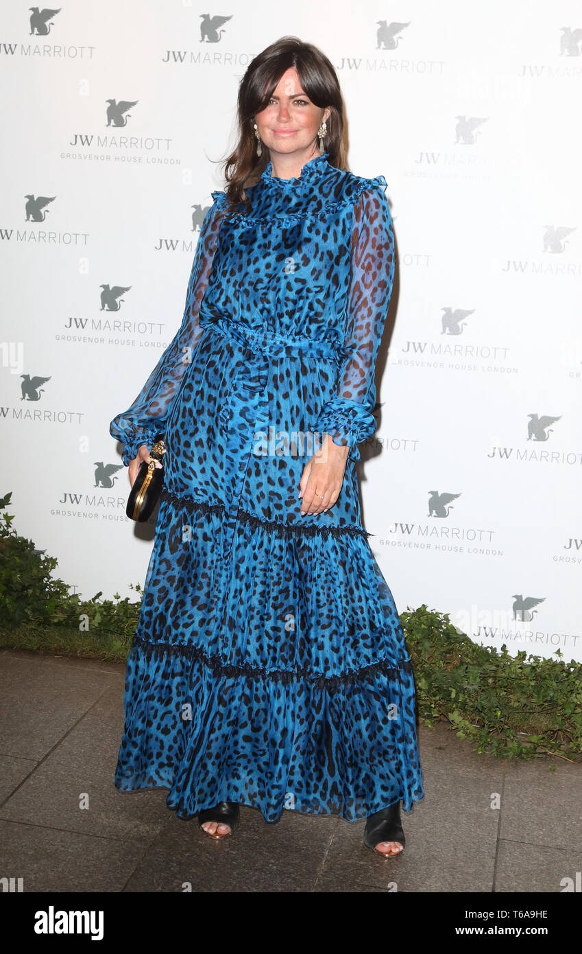 Deborah James at the JW Marriott Grosvenor House - 90th anniversary ...
