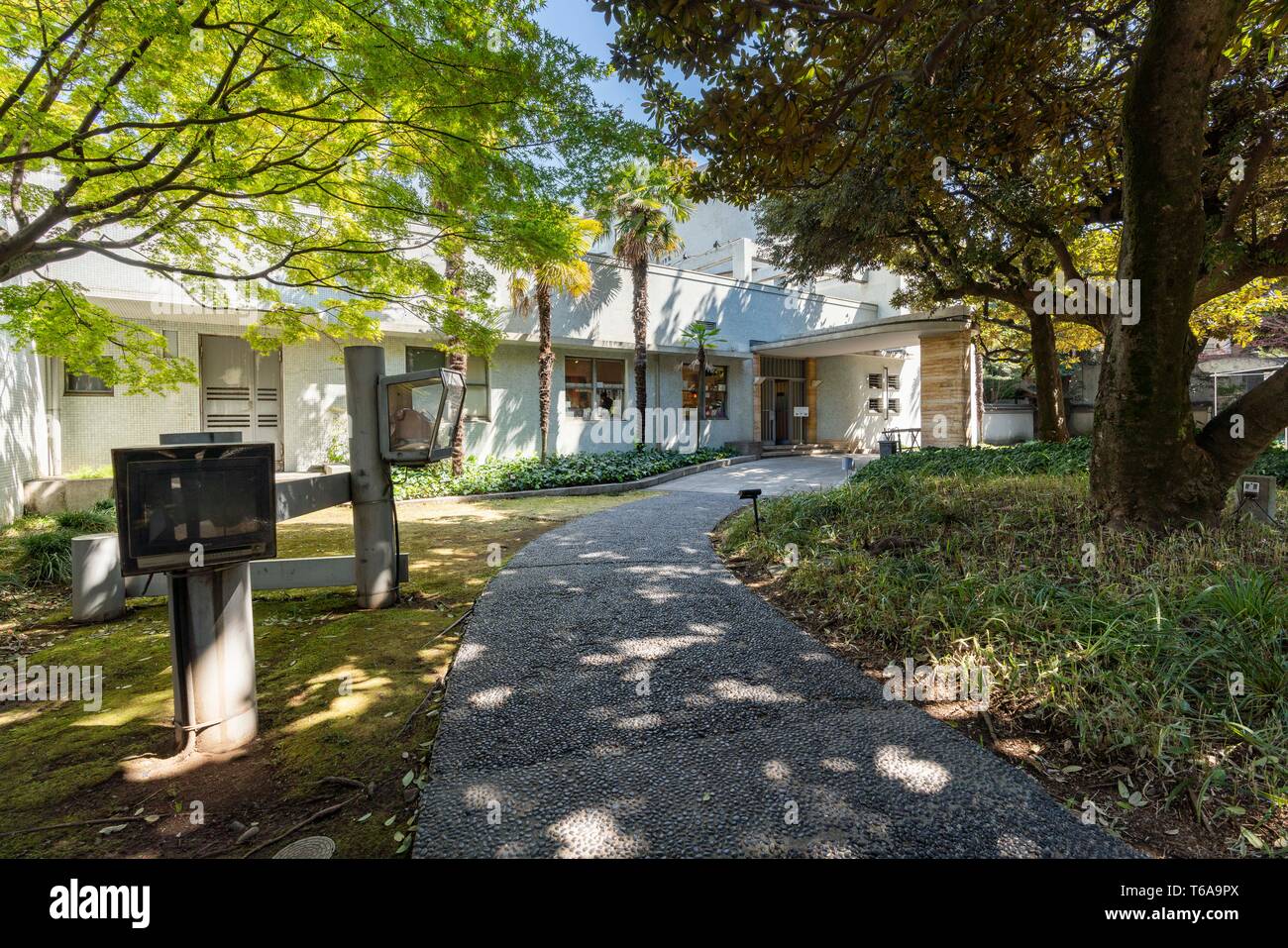 Hara Museum of Contemporary Art, Shinagawa-Ku, Tokyo, Japan Stock Photo ...