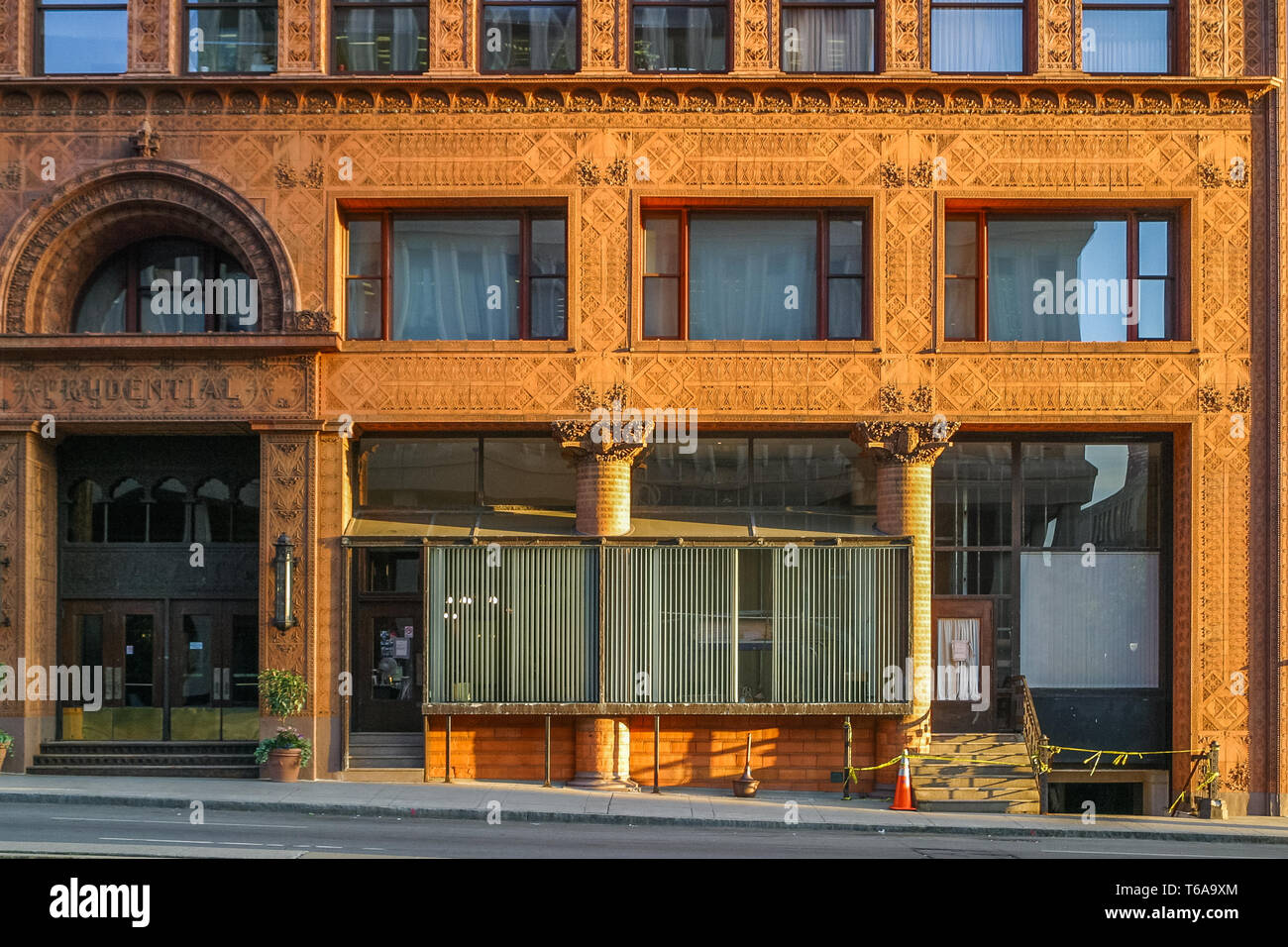 Exterior of the Guaranty Building, also known as the Prudential ...
