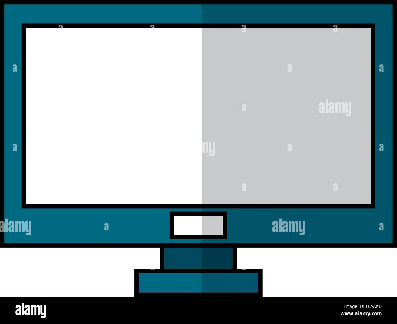 computer icon cartoon Stock Vector Image & Art - Alamy