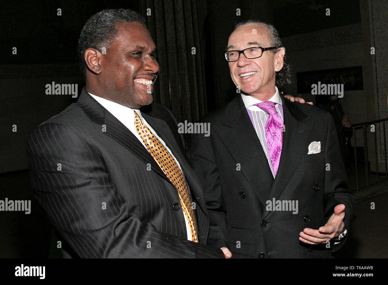 New York, USA. 28 Apr, 2007. Ronald Aubourg, Sanford Rubenstein at The ...