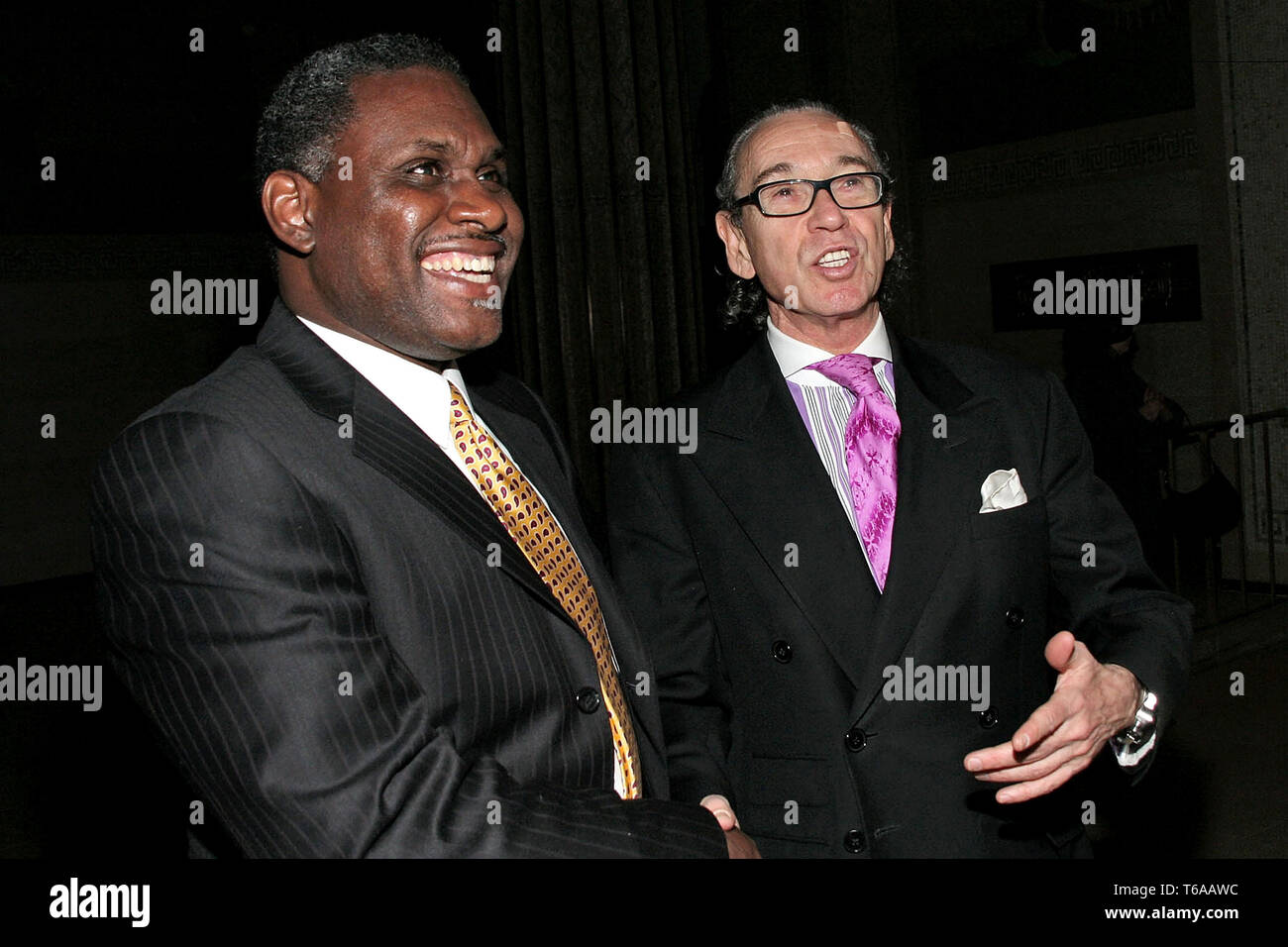New York, USA. 28 Apr, 2007. Ronald Aubourg, Sanford Rubenstein at The ...