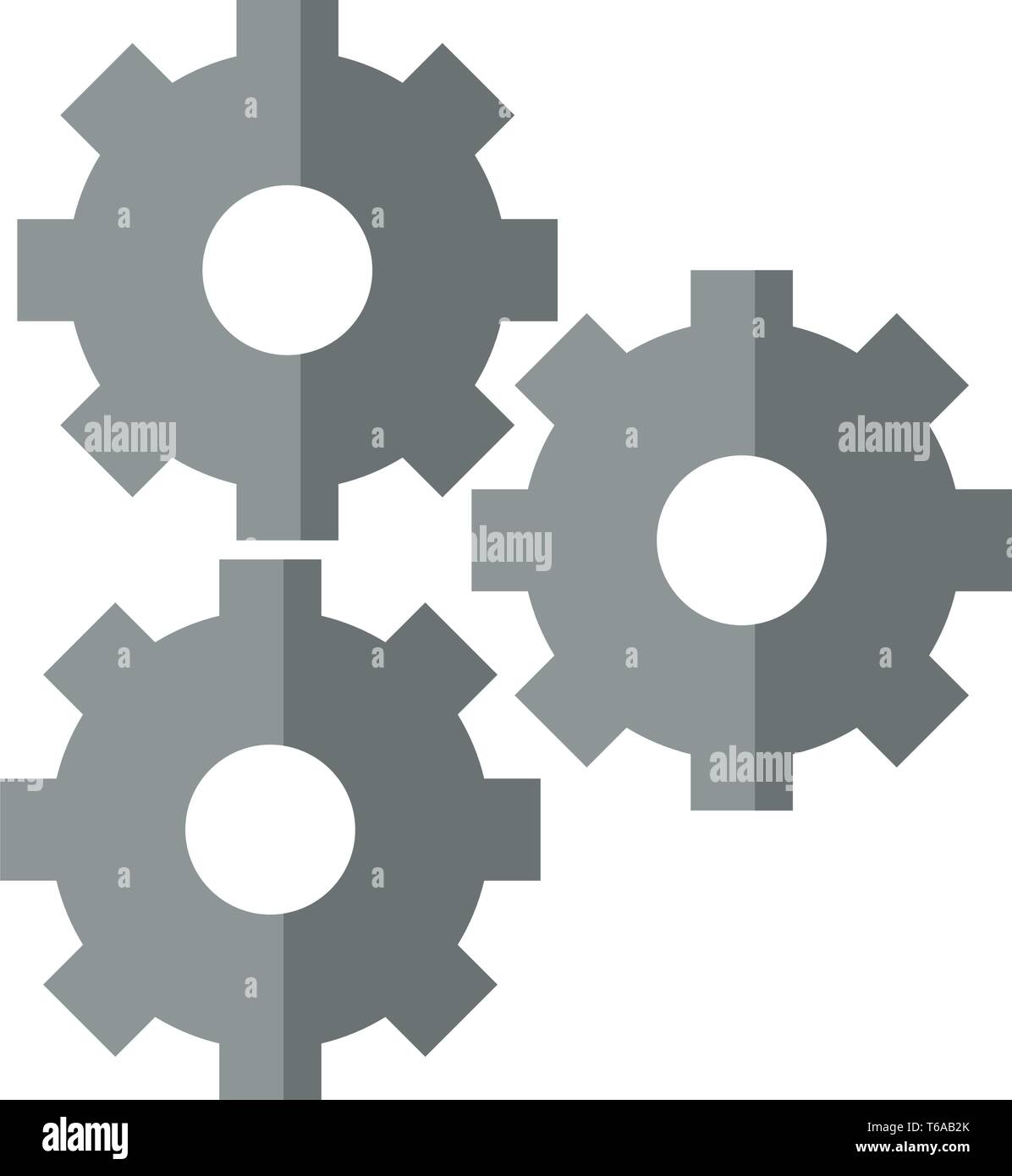 gears icon cartoon Stock Vector Image & Art - Alamy
