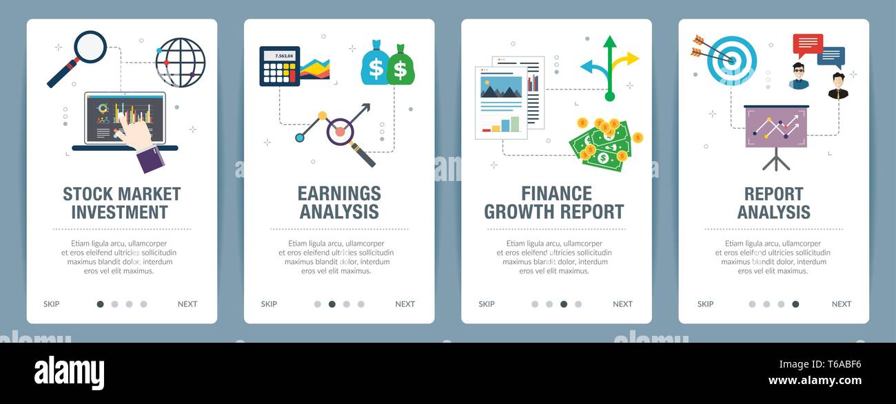 Stock market banner hi-res stock photography and images - Alamy