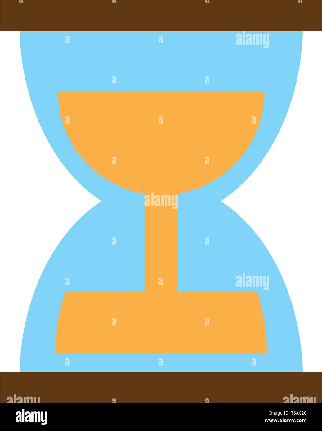 hourglass icon cartoon Stock Vector Image & Art - Alamy