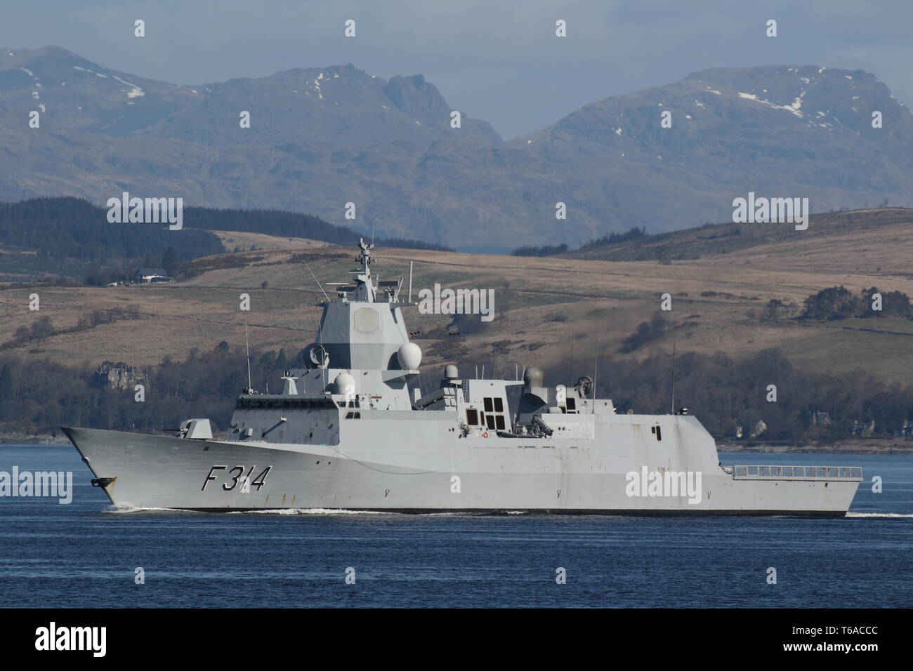 KNM Thor Heyerdahl (F314), a Fridtjof Nansen-class frigate operated by ...