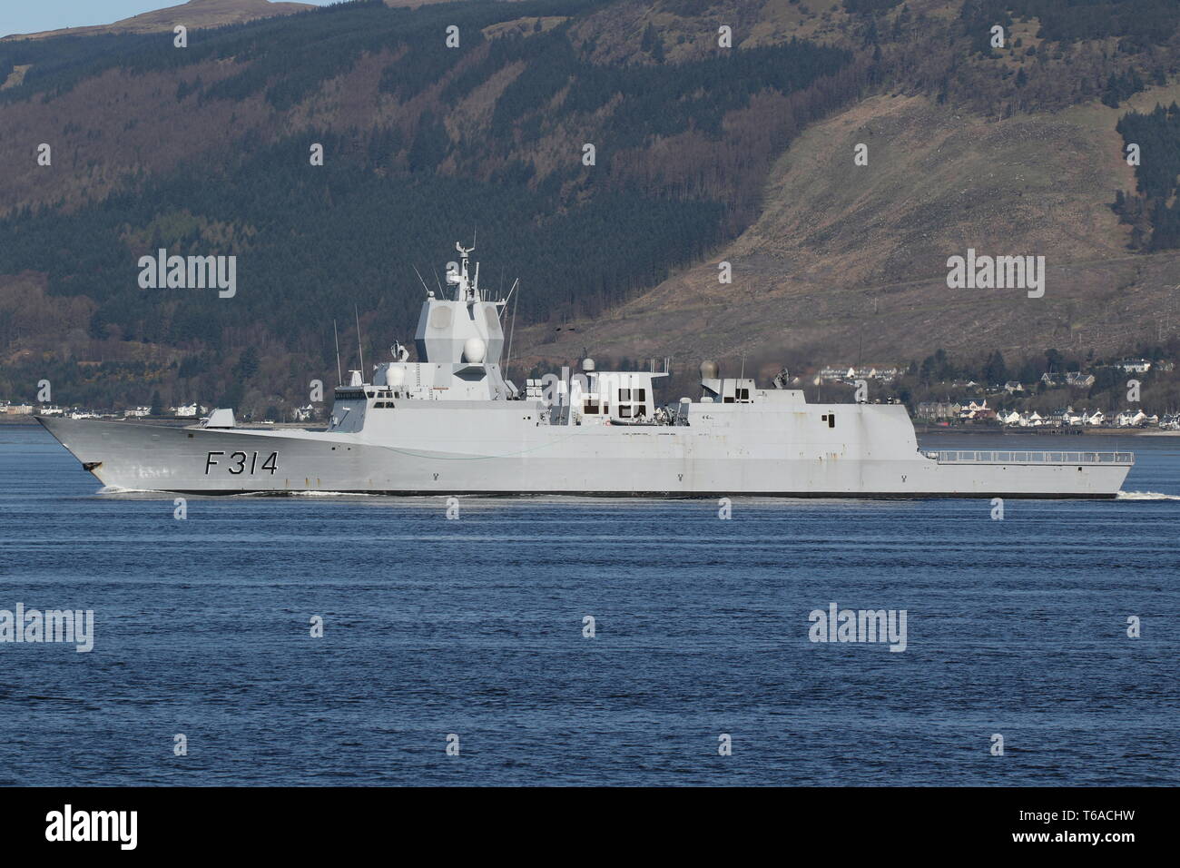 KNM Thor Heyerdahl (F314), a Fridtjof Nansen-class frigate operated by ...