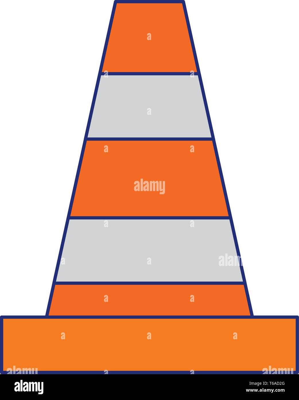 Careful cone Stock Vector Images - Alamy