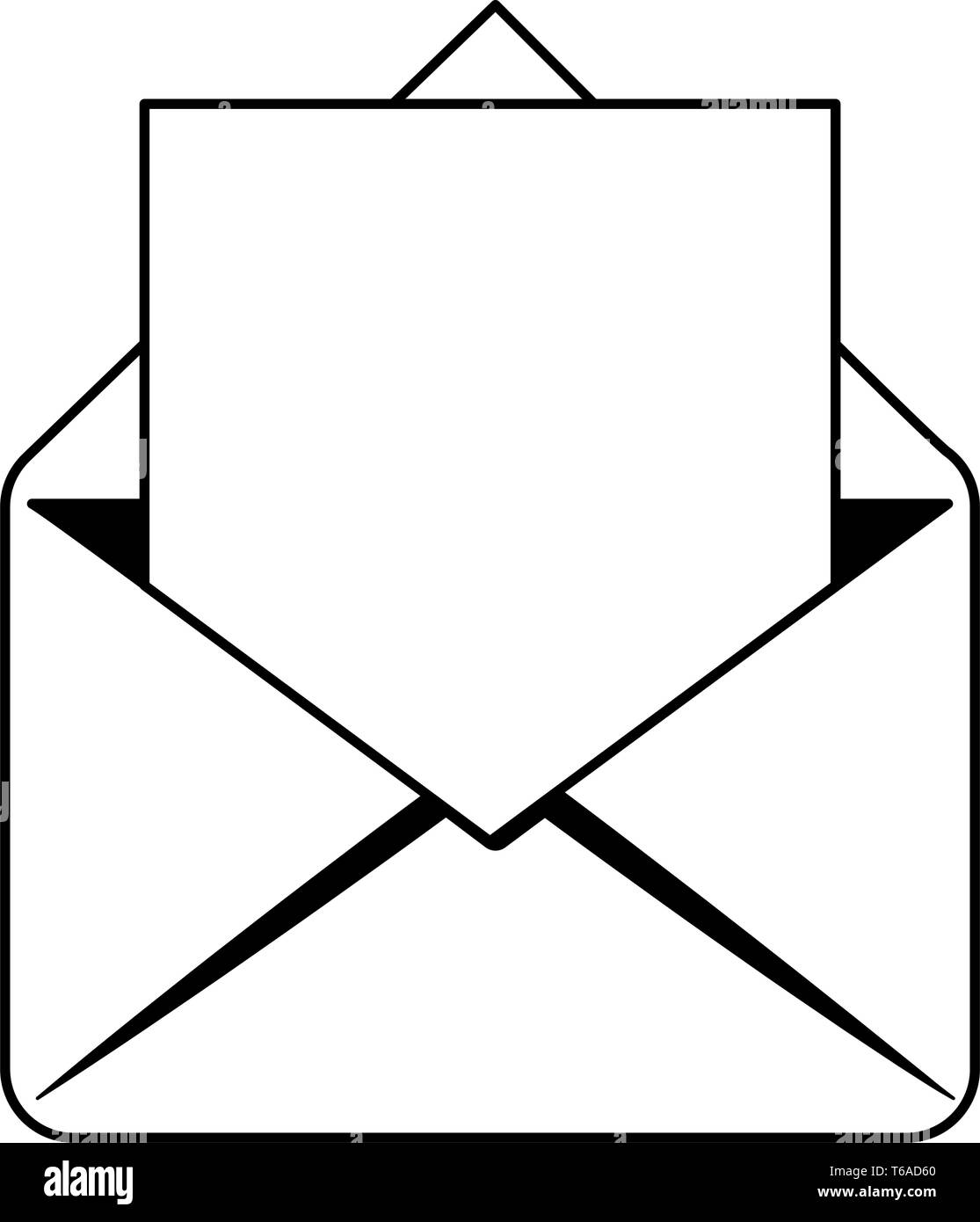 envelope icon cartoon Stock Vector Image & Art - Alamy