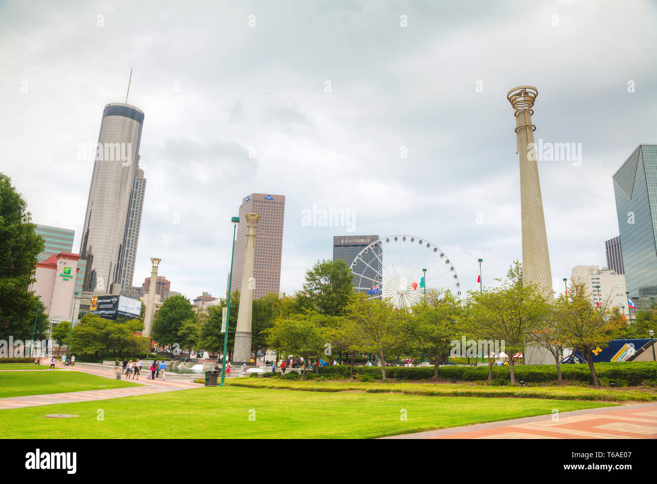 Downtown atlanta park hi-res stock photography and images - Alamy