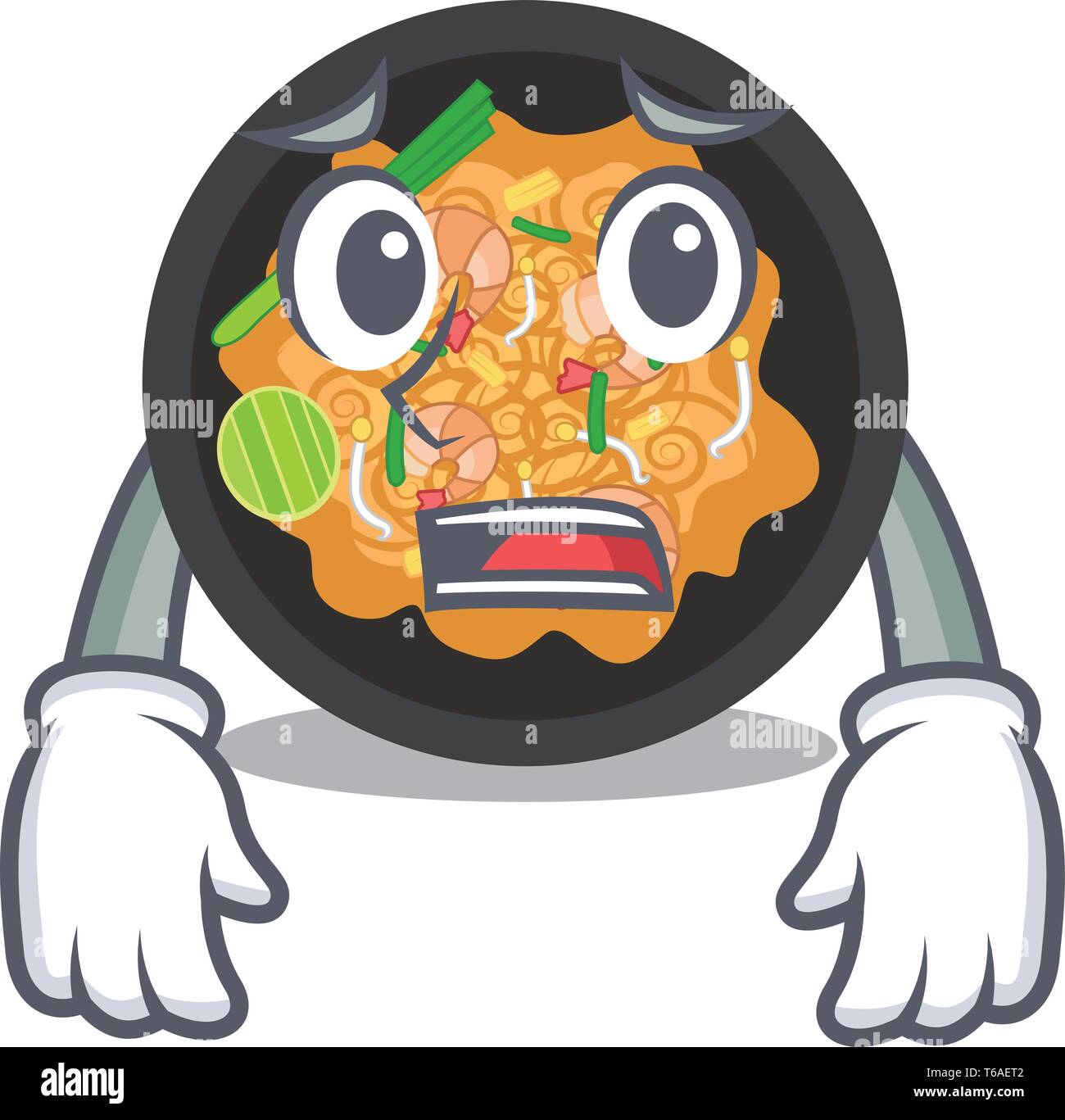 Healthy foods in plate Stock Vector Images - Alamy