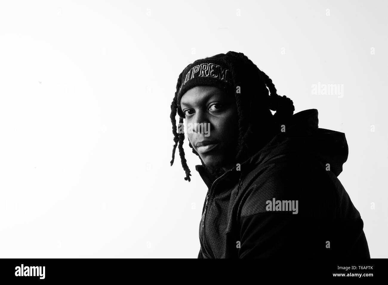 White rapper Black and White Stock Photos & Images - Alamy
