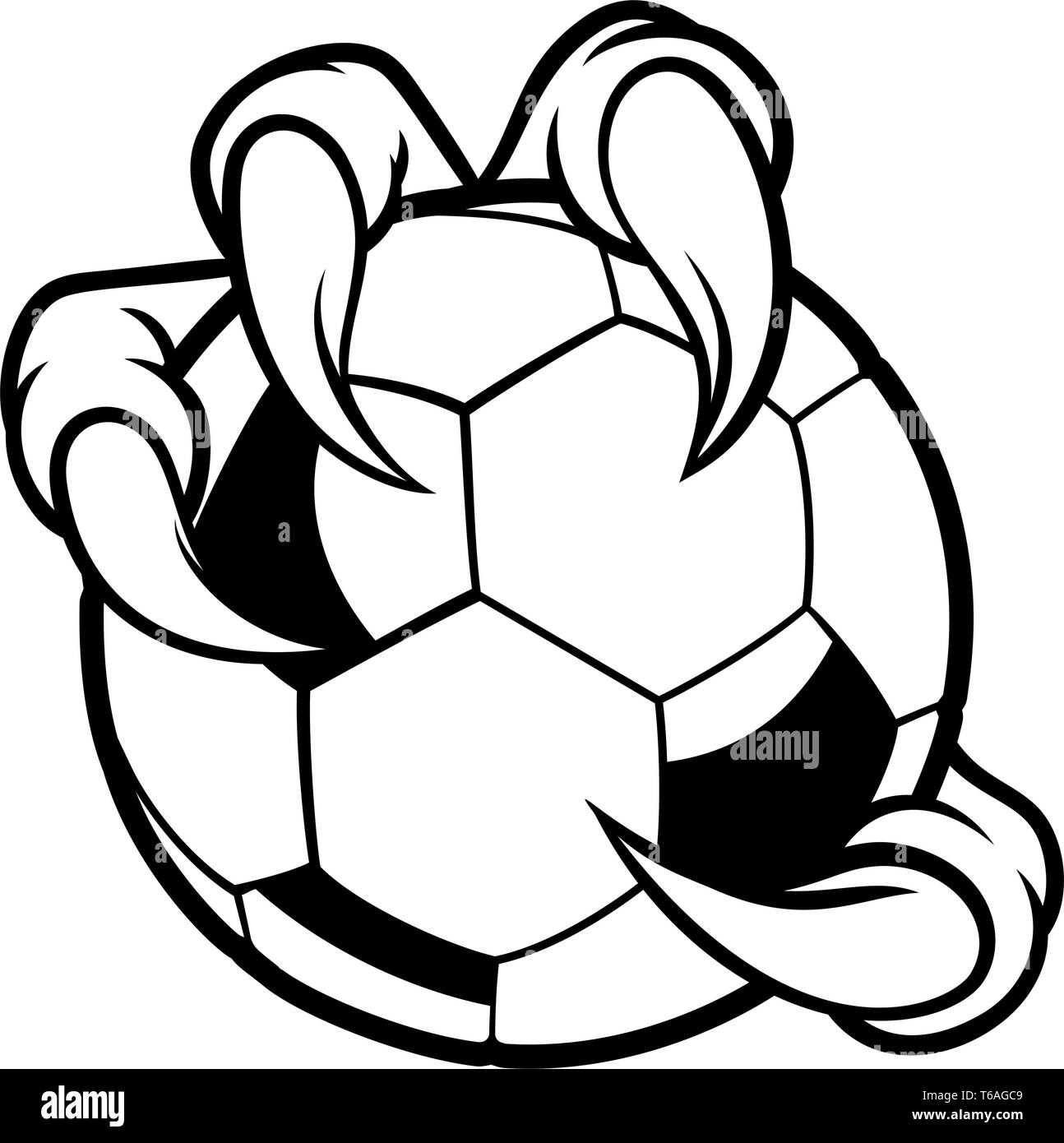 Soccer football eagles Black and White Stock Photos & Images - Alamy