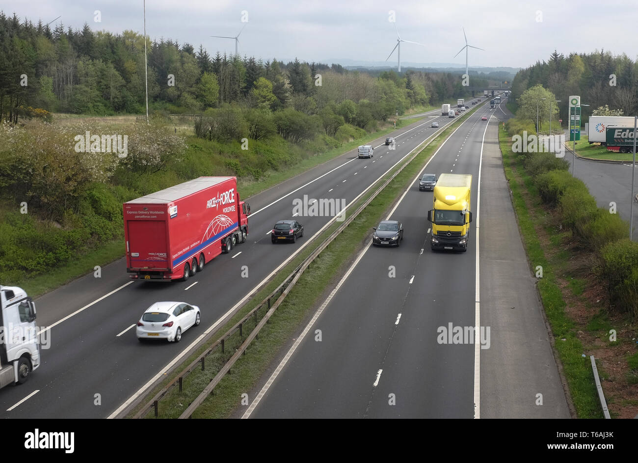 Harthill Service Station High Resolution Stock Photography and Images ...