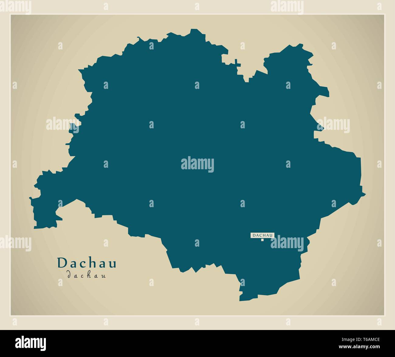 Dachau germany map hi-res stock photography and images - Alamy