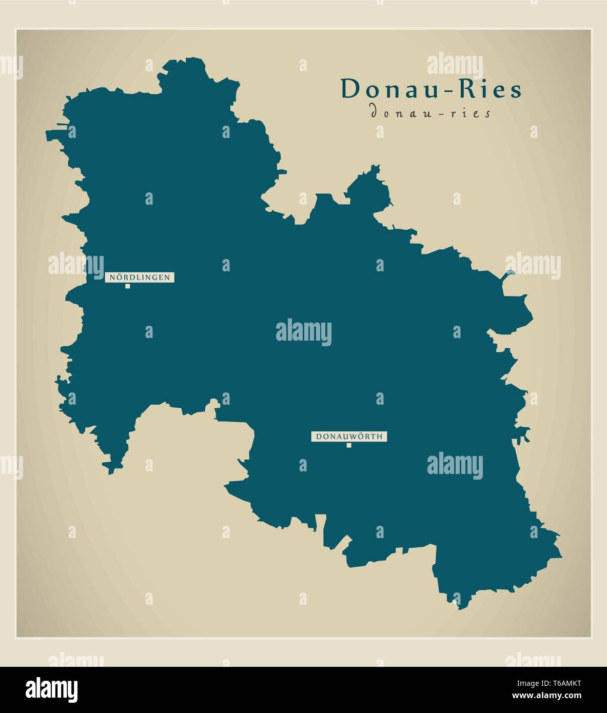 Donau ries Stock Vector Images - Alamy