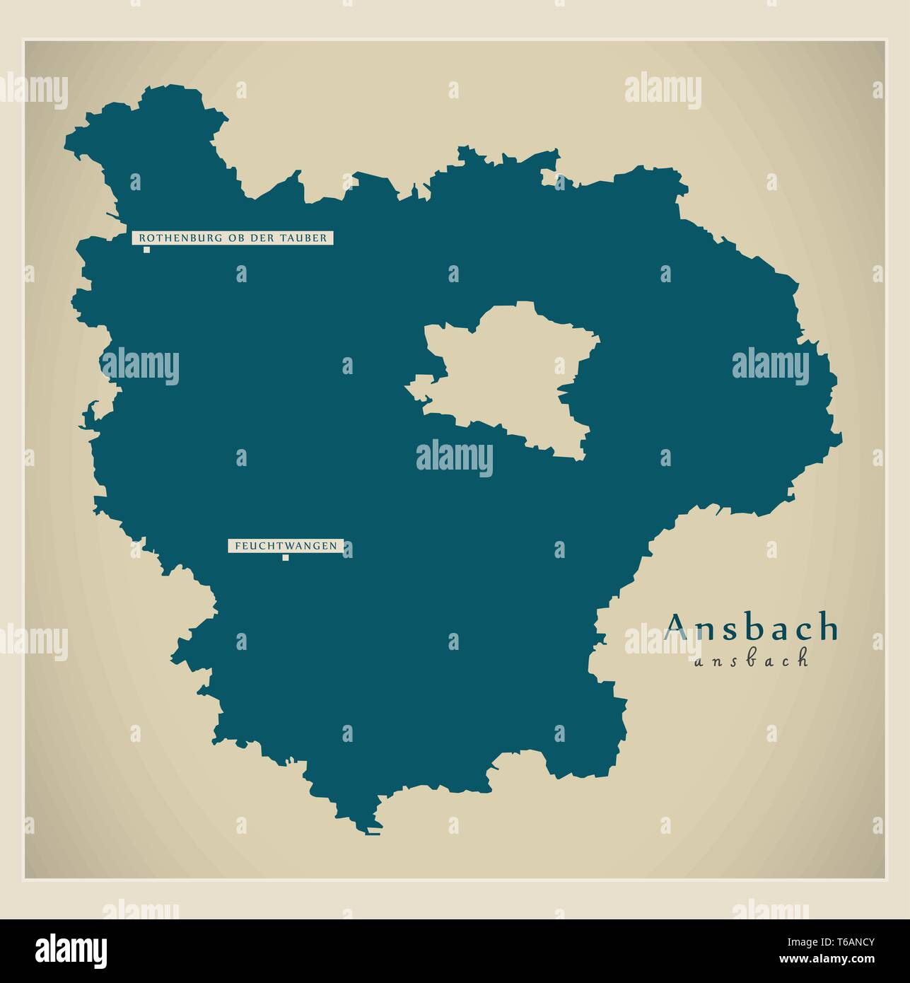 Ansbach germany Stock Vector Images - Alamy