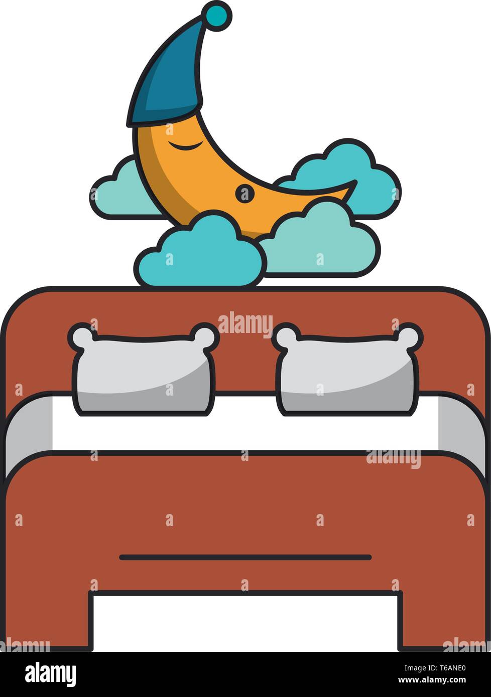 Sleep and rest cartoons Stock Vector Image & Art - Alamy