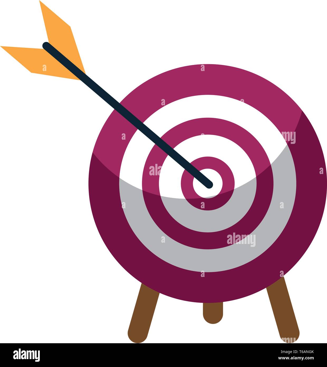 target icon cartoon Stock Vector Image & Art - Alamy