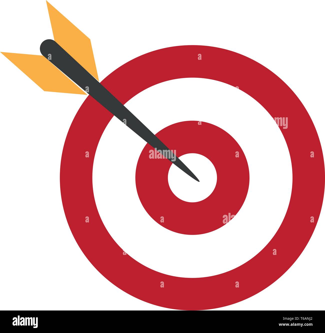 target icon cartoon Stock Vector Image & Art - Alamy