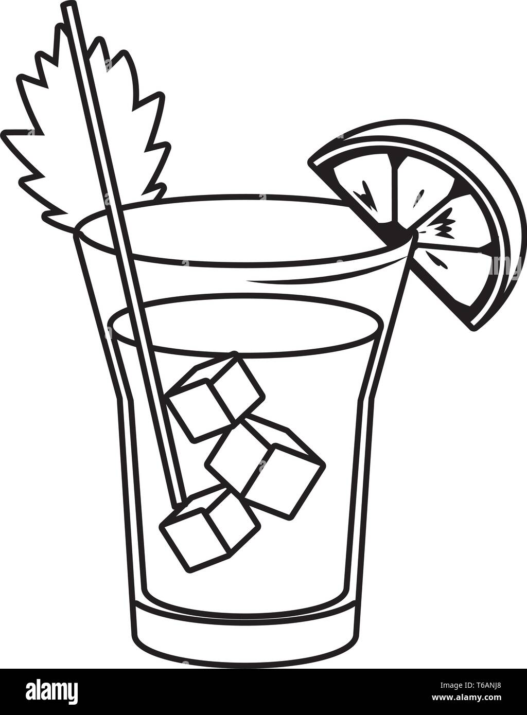 alcoholic drink beverage cartoon Stock Vector Image & Art - Alamy