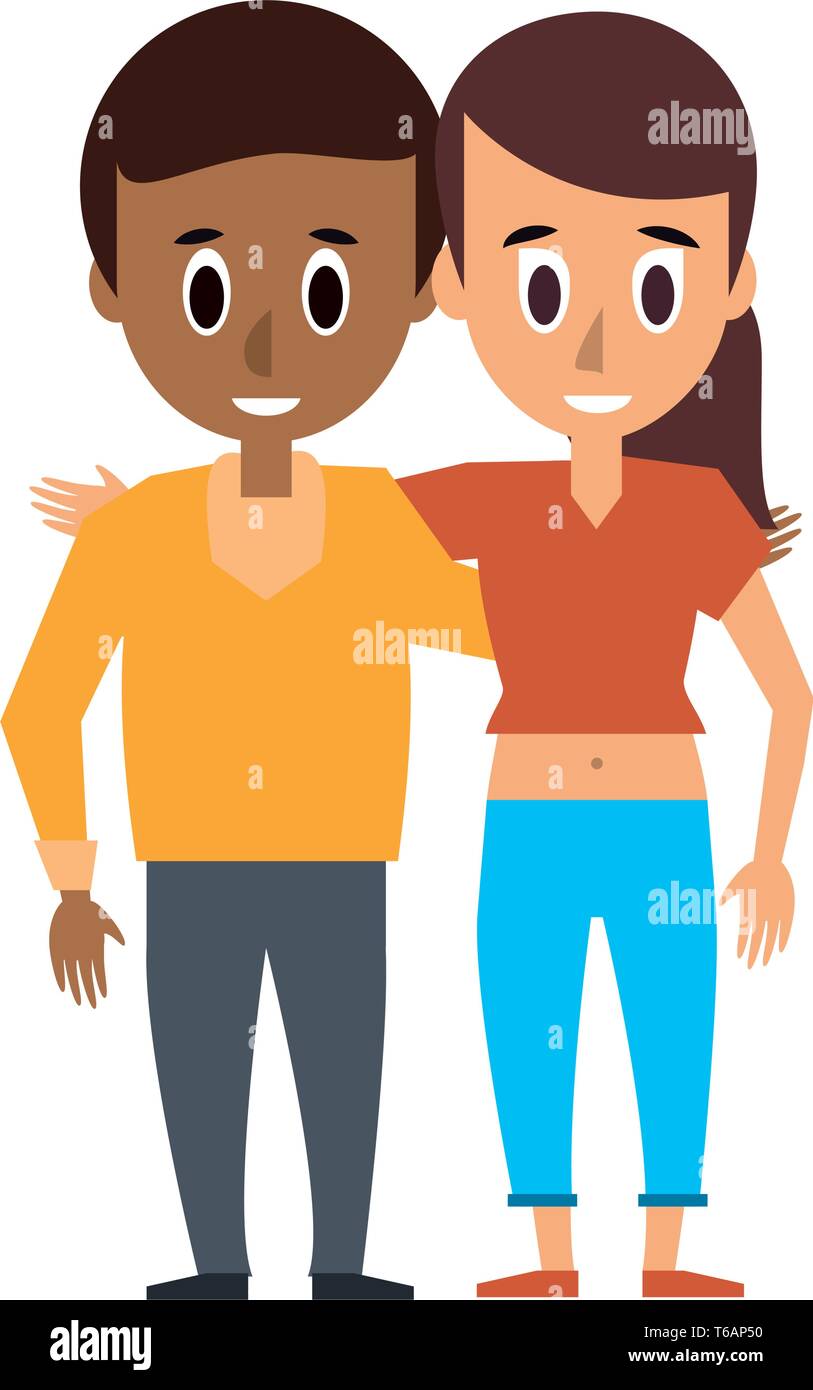 Friends people cartoon Stock Vector Image & Art - Alamy