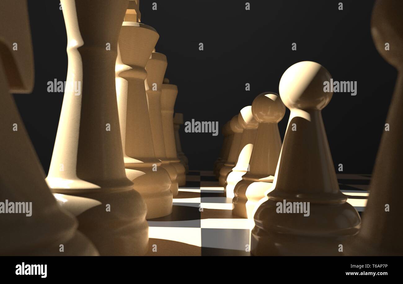 chess board game concept of business ideas and competition, strategy ...