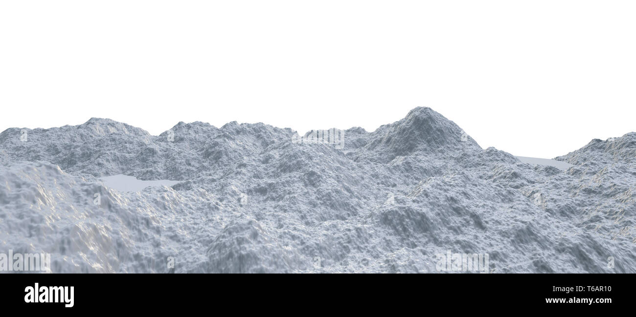 Abstract White Landscape Background Stock Photo - Alamy