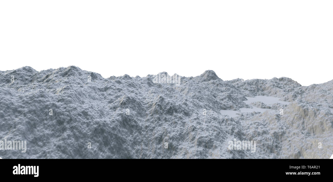 Abstract White Landscape Background Stock Photo - Alamy
