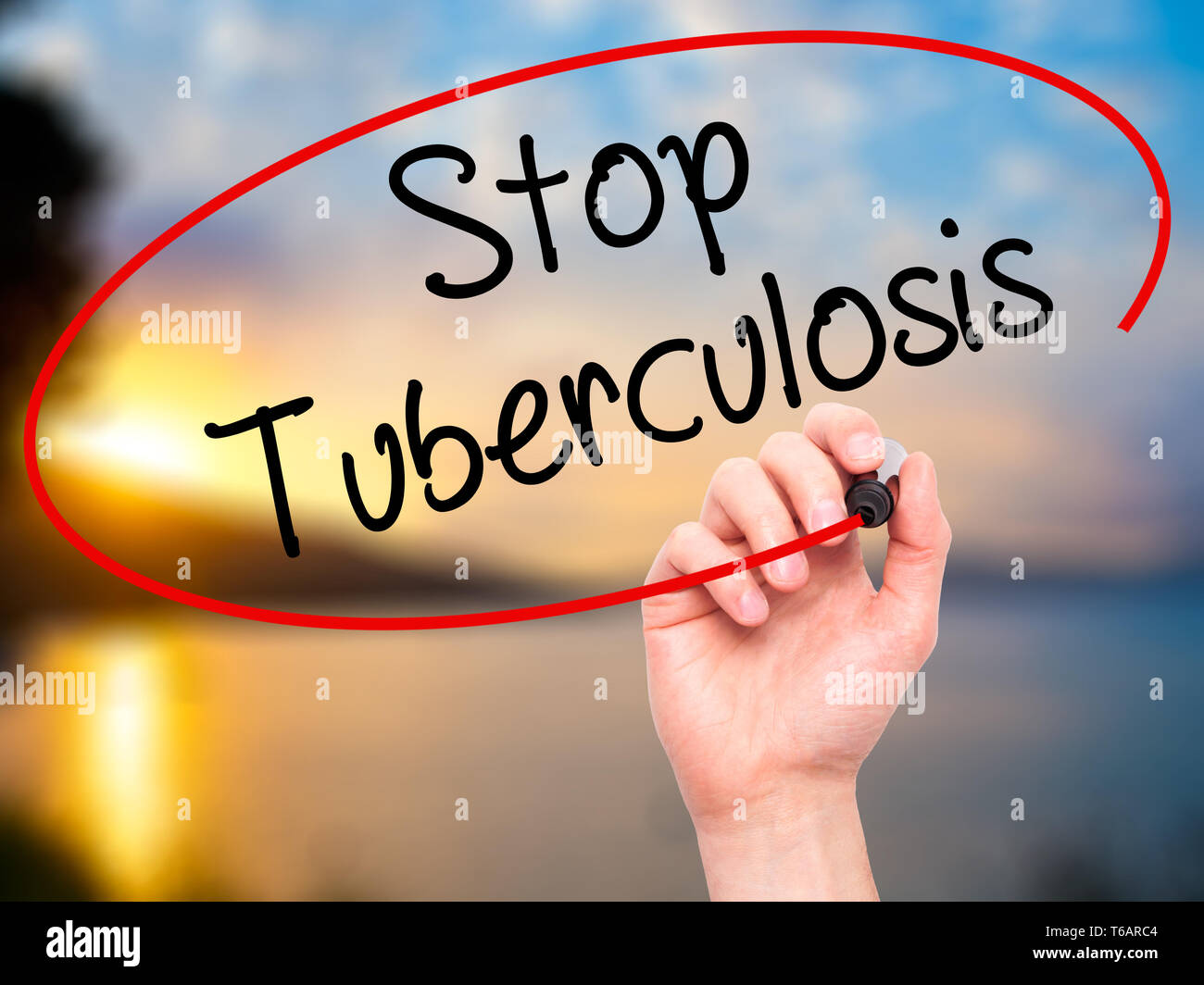 Stop tb sign hi-res stock photography and images - Alamy