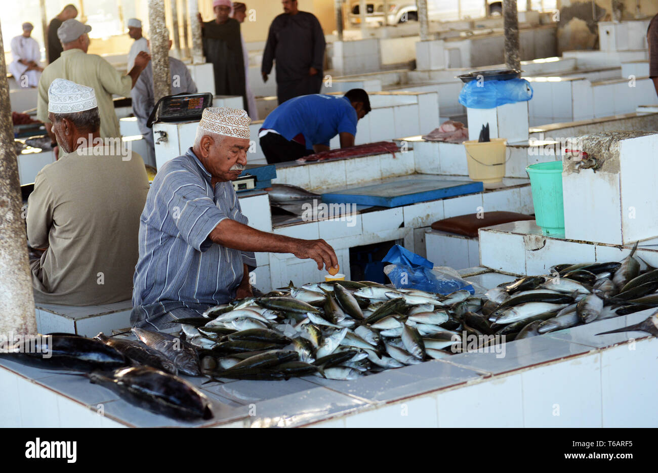 Barka fish market hi-res stock photography and images - Alamy