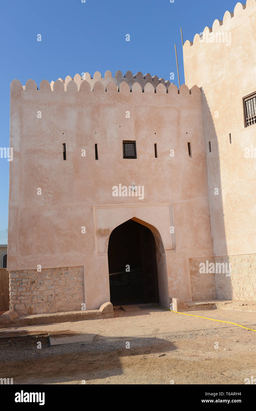 The Barka fort Stock Photo - Alamy