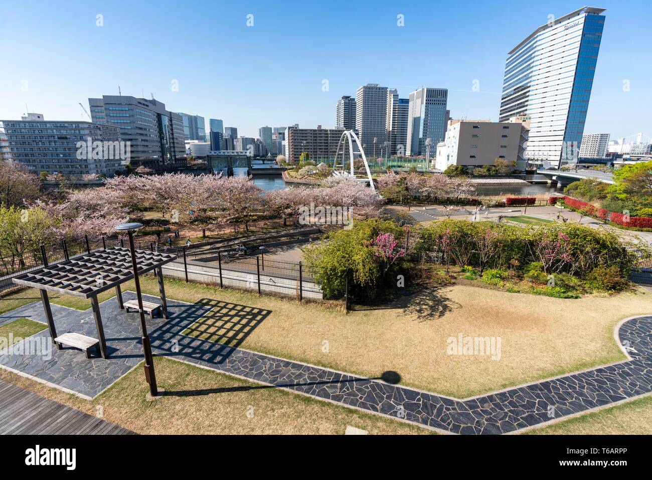Higashishinagawa Kaijo Park, Shinagawa-Ku, Tokyo, Japan Stock Photo - Alamy