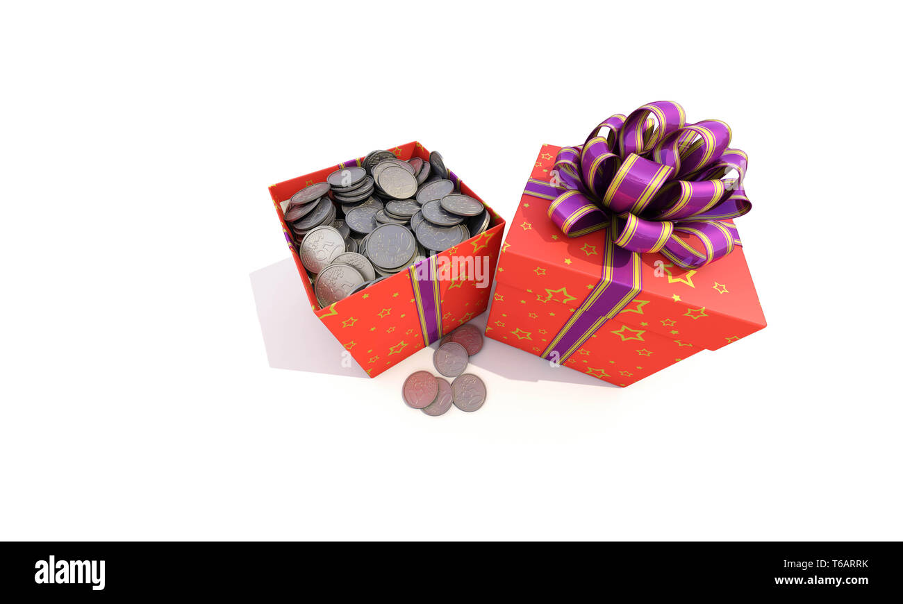 Two gift boxes Stock Photo - Alamy