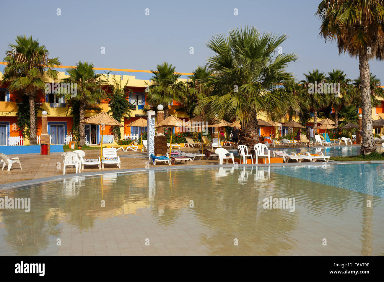 luxury hotel resort in Tunisia Stock Photo - Alamy