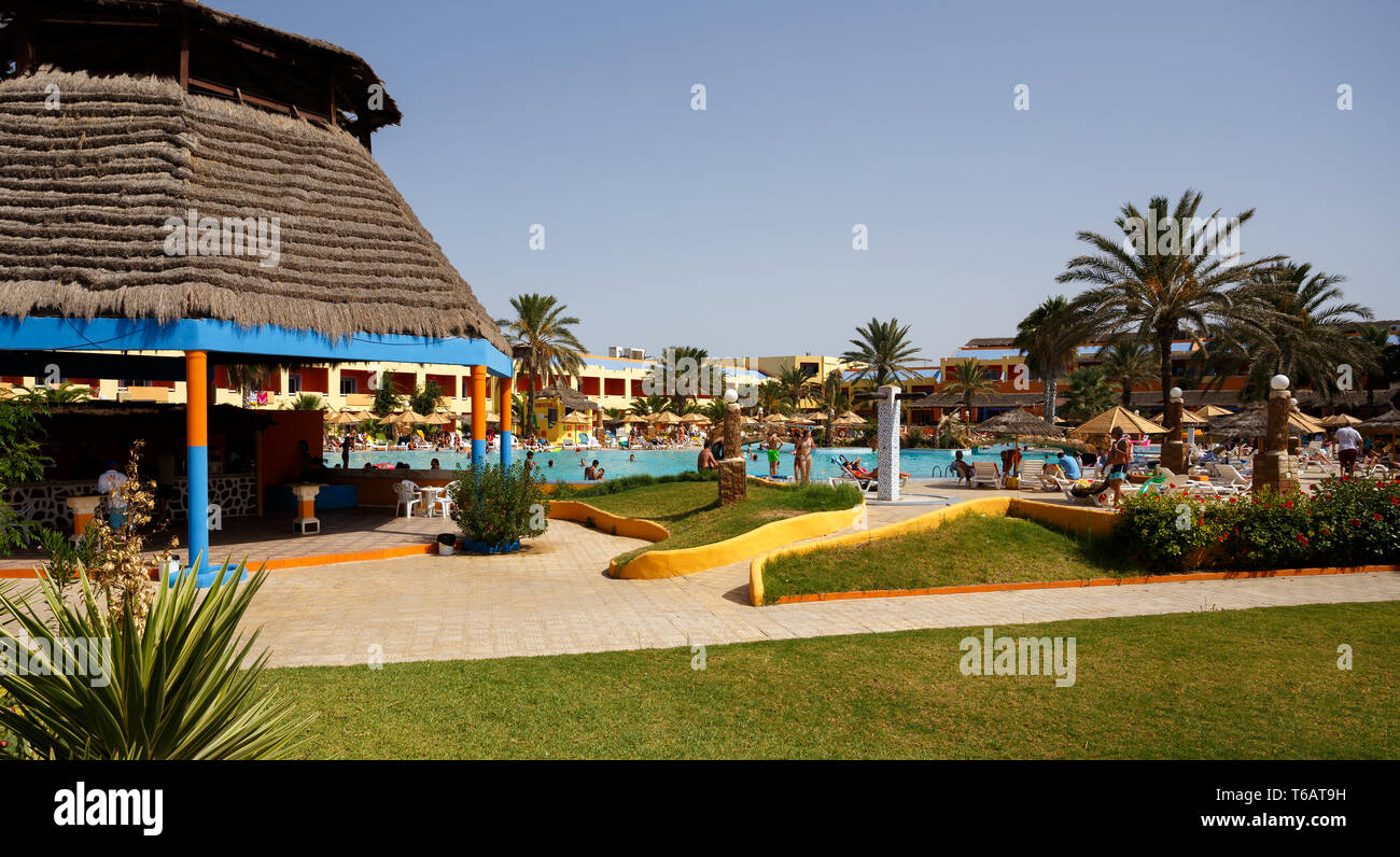 luxury hotel resort in Tunisia Stock Photo - Alamy