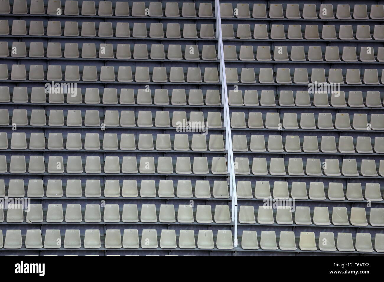 Modern stadium seats hi-res stock photography and images - Alamy